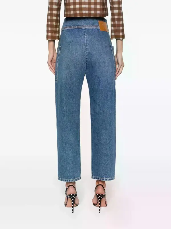 Plan C High-rise Boyfriend Jeans
