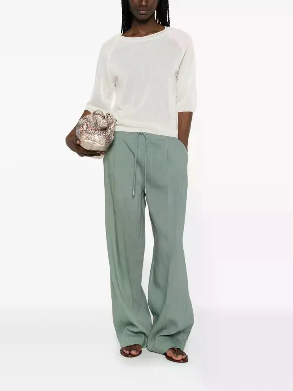 Marella Raglan-sleeve Fine Knit Sweater