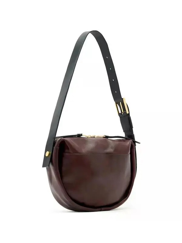 ALLSAINTS Medium Buckle-strap Shoulder Bag