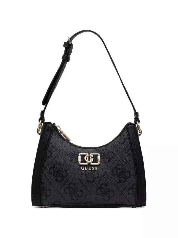 Guess Logo Shoulder Bag - Black
