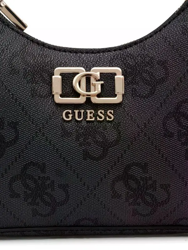 Guess Logo Shoulder Bag - Black