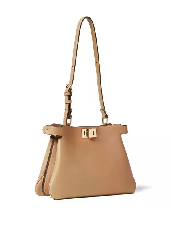Fendi Small Peekaboo Tote - Brown