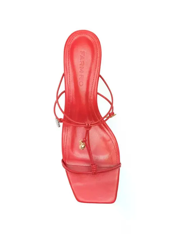 Farm Rio Charm-detail Strappy Sandals