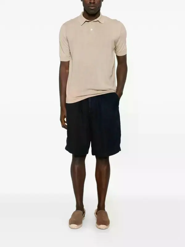 Eleventy Knitted Polo Shirt