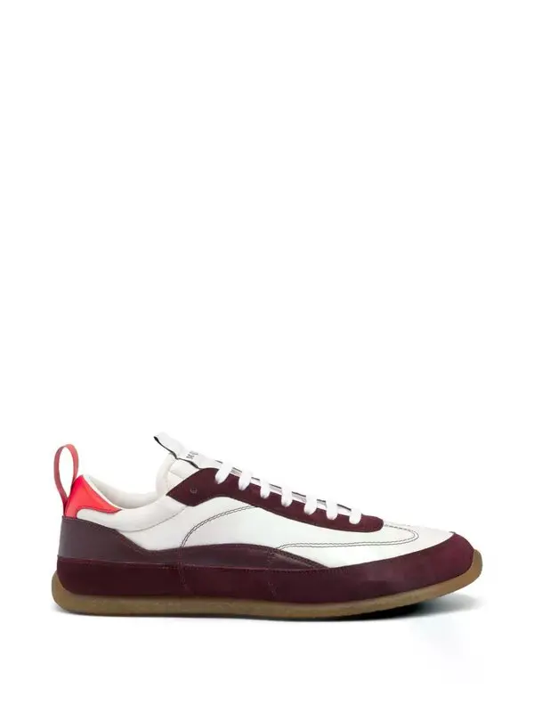 Alexander McQueen Panelled Suede-trim Sneakers - Neutrals
