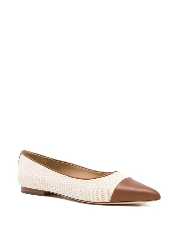 Ralph Lauren Londyn Cap-toe Ballet Flats
