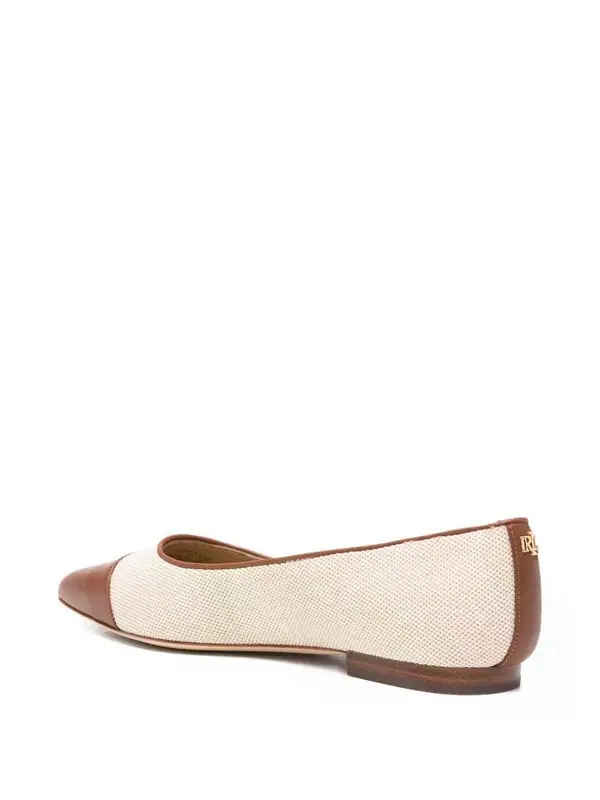 Ralph Lauren Londyn Cap-toe Ballet Flats