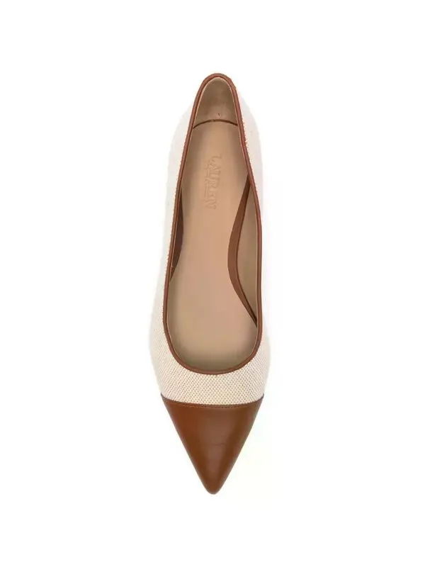 Ralph Lauren Londyn Cap-toe Ballet Flats