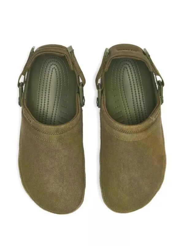 CROCS Classic Crafted Mules - Green