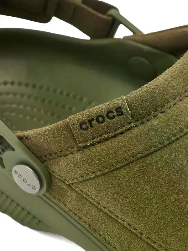 CROCS Classic Crafted Mules - Green