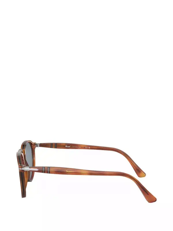Persol Round-frame Sunglasses - Brown