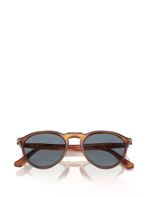 Persol Round-frame Sunglasses - Brown