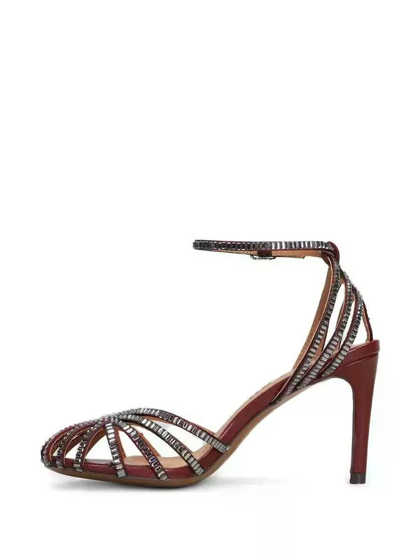 BIBI LOU Serabi Crystal-embellished Cage Sandals