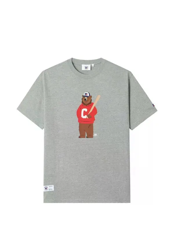 CHOCOOLATE Bear-print T-shirt - Grey