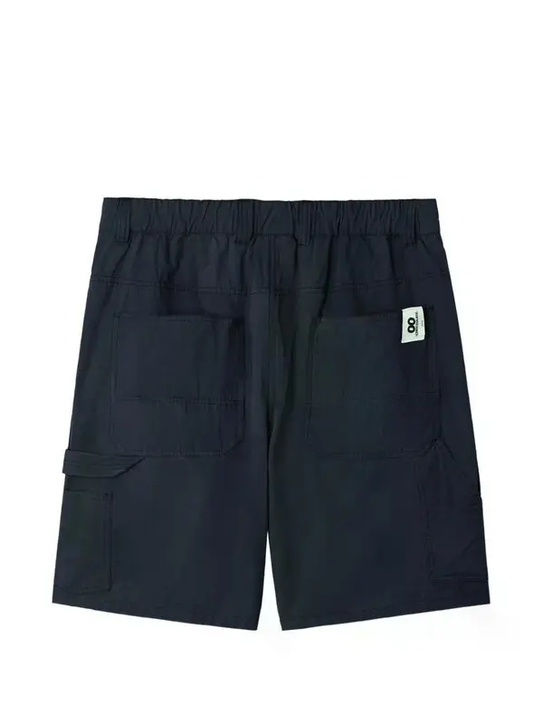 CHOCOOLATE Logo Patch Shorts - Blue