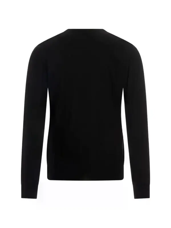 Kiton Long-sleeve Crew Neck Sweater - Black