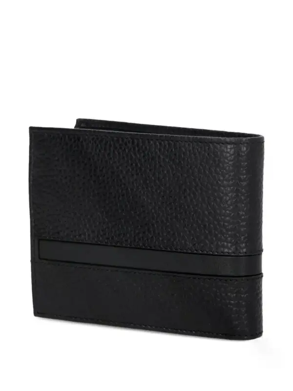 Guess Monaco Logo-plaque Pebbled Wallet