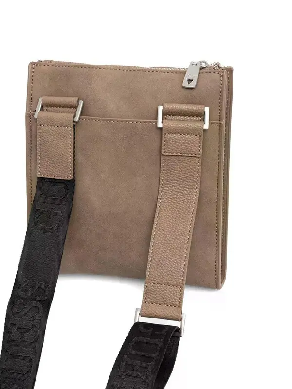 Guess Torino Logo-plaque Messenger Bag - Neutrals