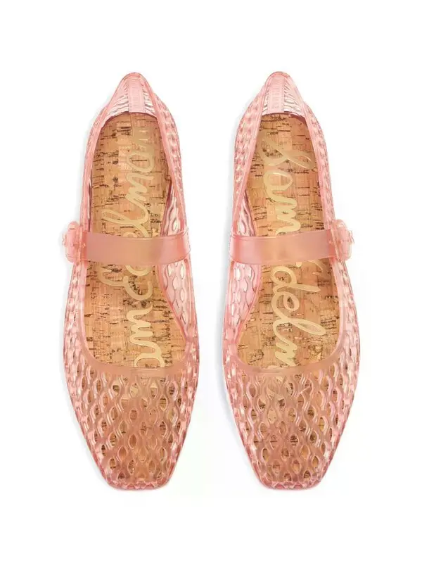 Sam Edelman Michaela Jelly Mary Jane Ballet Flats - Pink
