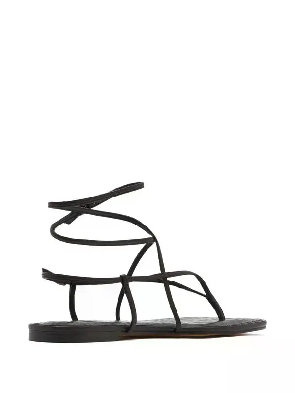 Sam Edelman Croc-effect Strappy Sandals