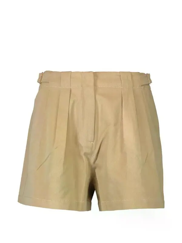 Ulla Johnson Belted Pleated Shorts