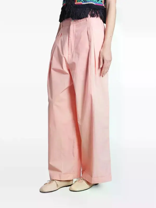 Antik Batik Taylora Pleated Wide-leg Trousers