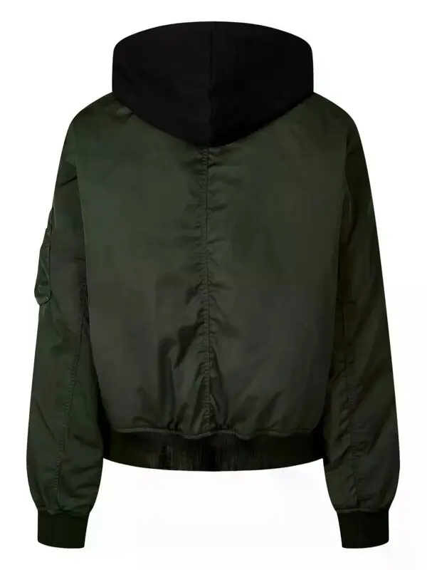 STUDIO TOMBOY Hooded Down Bomber Jacket