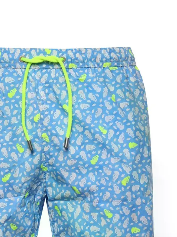 MC2 SAINT BARTH Jellyfish Print Swim Shorts