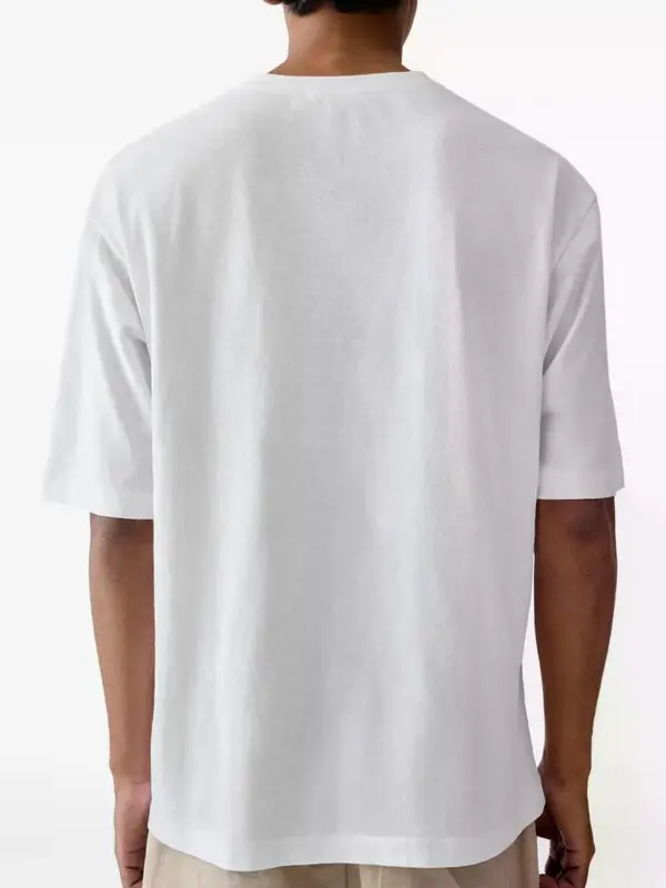 Jacquemus Crewneck Logo Patch T-shirt