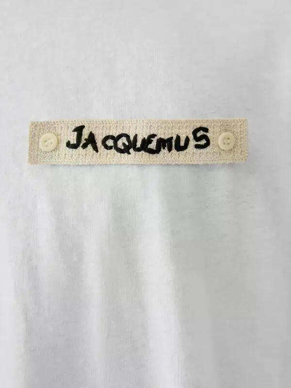 Jacquemus Crewneck Logo Patch T-shirt