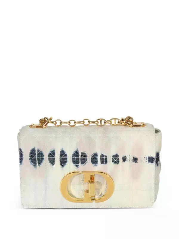 Dior Cannage Caro Shoulder Bag - Neutrals