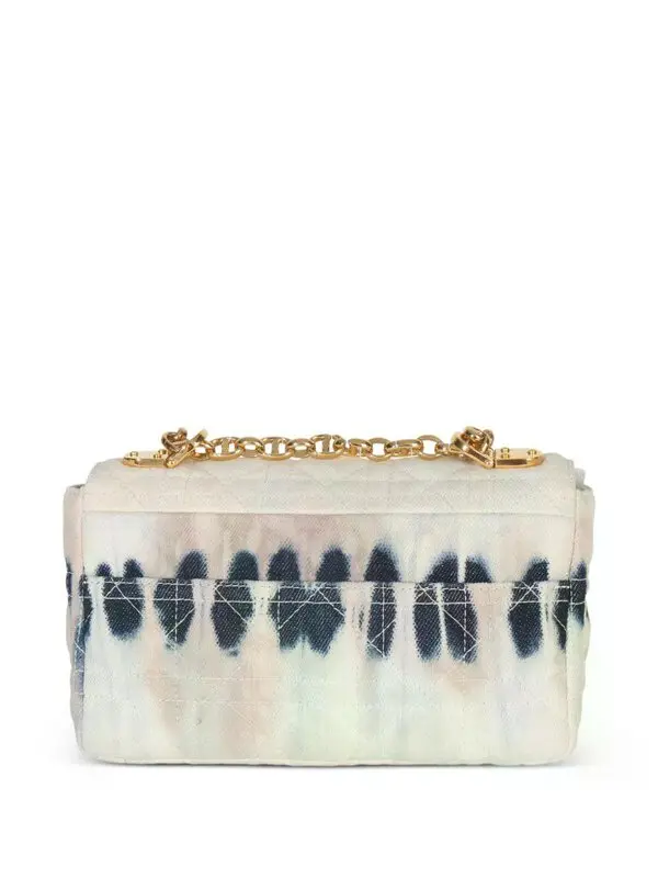 Dior Cannage Caro Shoulder Bag - Neutrals