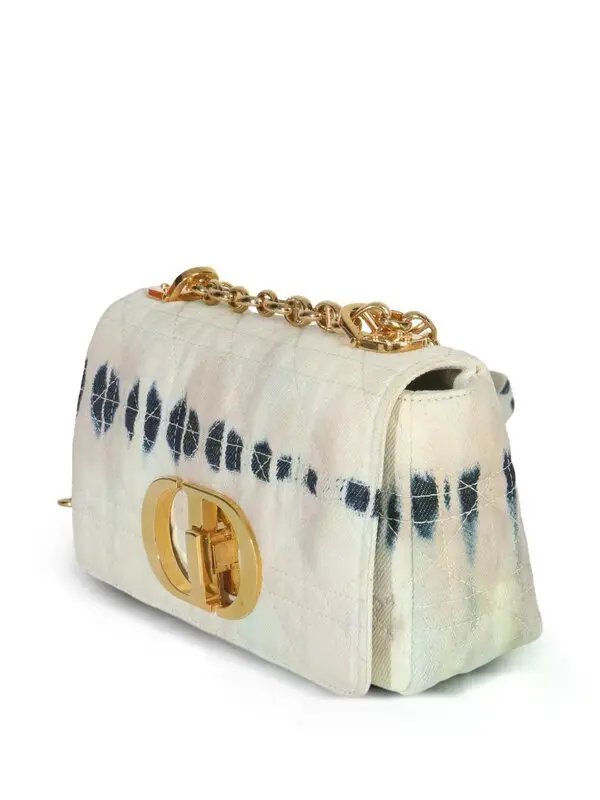 Dior Cannage Caro Shoulder Bag - Neutrals