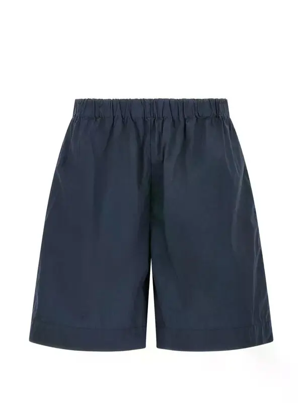 XACUS Elasticated Wide Leg Shorts - Blue