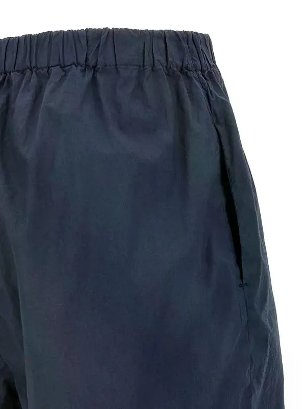 XACUS Elasticated Wide Leg Shorts - Blue