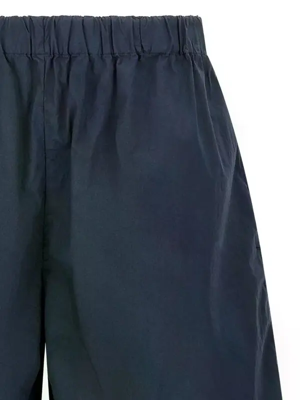 XACUS Elasticated Wide Leg Shorts - Blue