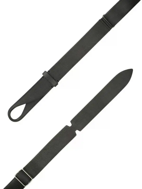Orciani Grained Leather Belt