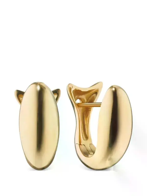 Monica Rich Kosann Midi Perseverance Huggie Earrings - Gold