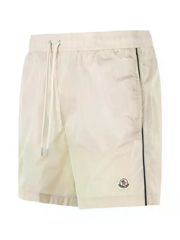 Moncler Logo-patch Drawstring Swim Shorts