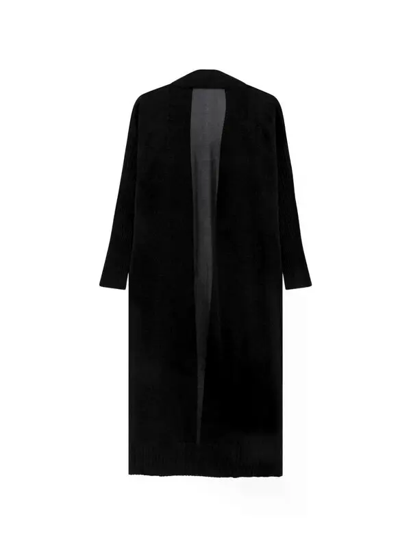 Alpha Studio Ribbed-knit Longline Cardigan