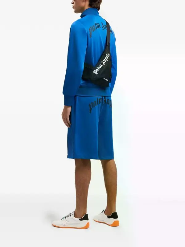 Palm Angels Logo-print Curved Backpack