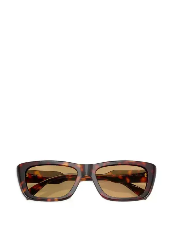 Miu Miu Rectangle-frame Sunglasses