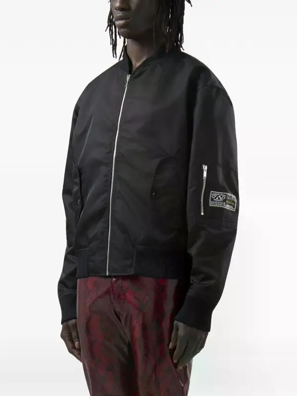 Gcds Logo-patch Bomber Jacket