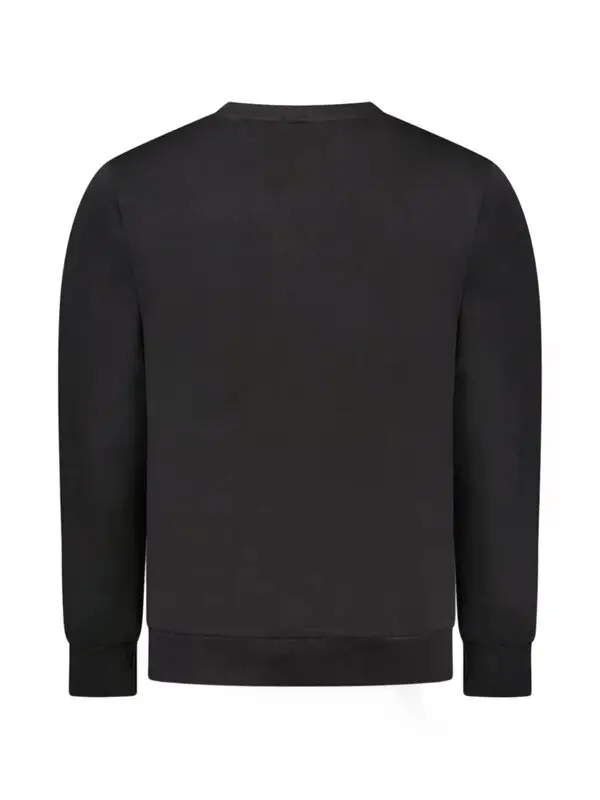 RIFLE Embroidered-logo Crew-neck Sweater