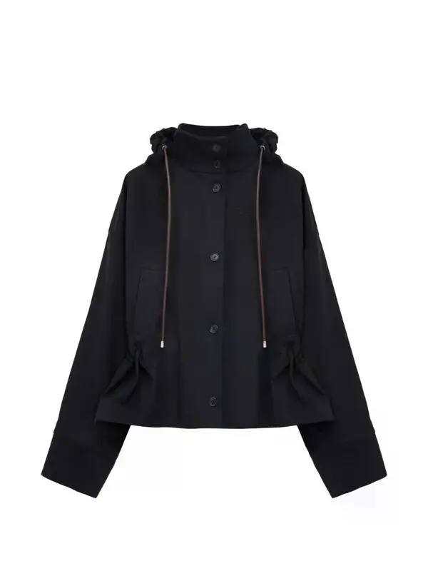Loewe Hooded Button-fastening Jacket