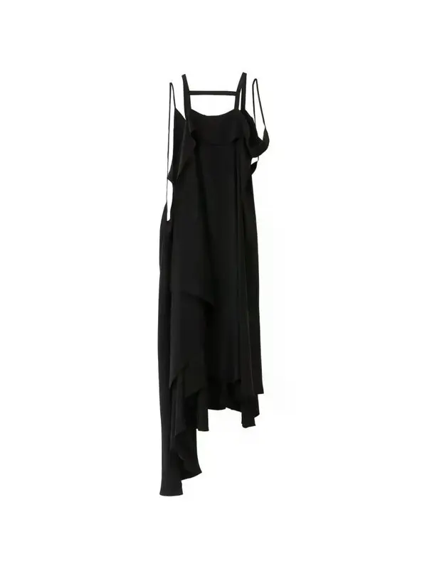 ALAINPAUL Asymmetric Draped Dress