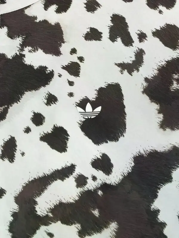 Adidas Animal-print Zip-up Sweatshirt