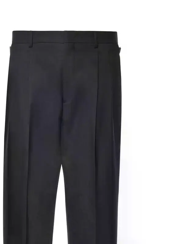 BE ABLE Pleated Side-adjuster Trousers
