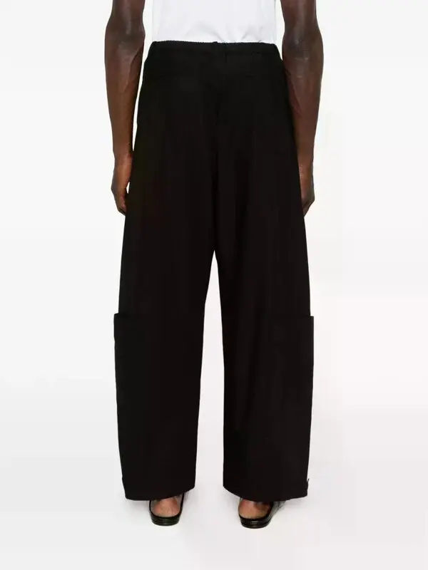 AMOMENTO Pleated Cargo Pants
