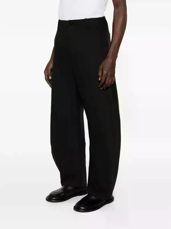 AMOMENTO Curved-seam Trousers